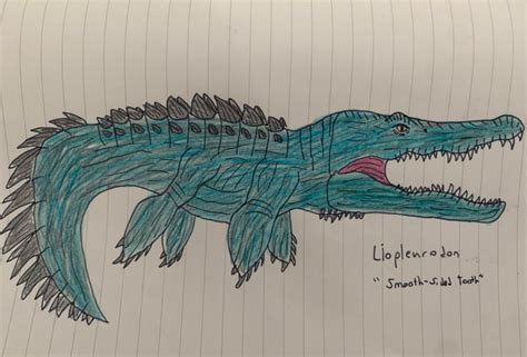 Liopleurodon By Titantamer17 On Deviantart