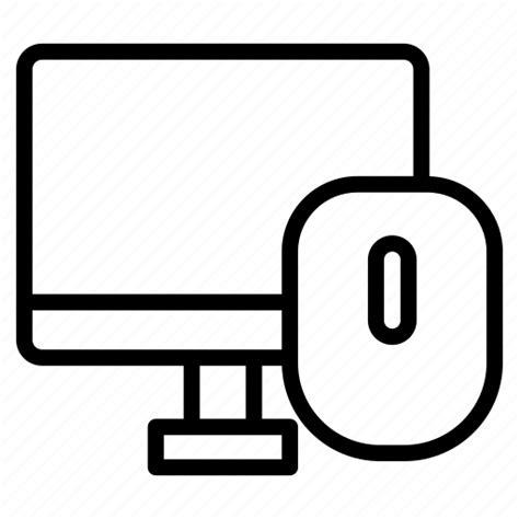 mouse device cursor pointer hardware computer click icon
