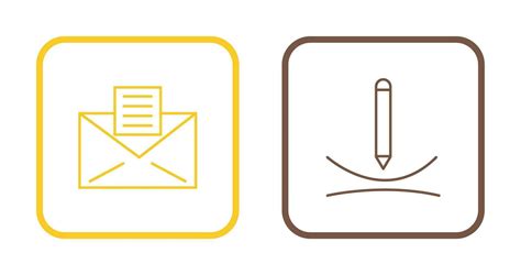 Email Documents And Draw Curve Icon 32899559 Vector Art At Vecteezy