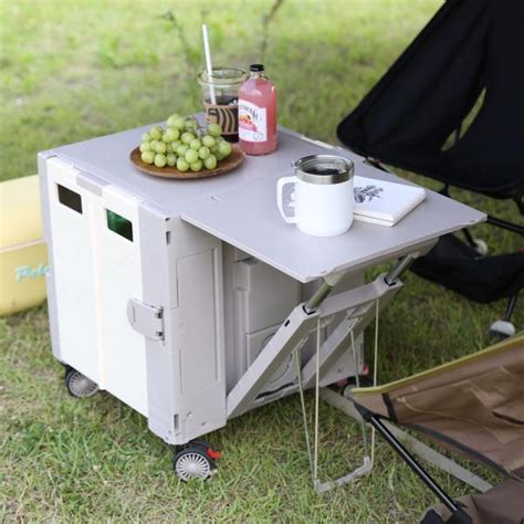 이소품 담다 접이식 쇼핑카트 4바퀴 Xl 테이블 프리미엄 위시버킷