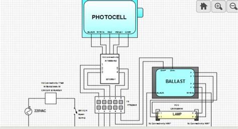automatic light switching system with dimmer