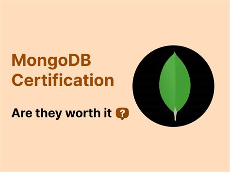 Mongodb Is The Certification Actually Worth It
