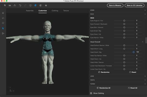 Adobe Fuse Details Peluda