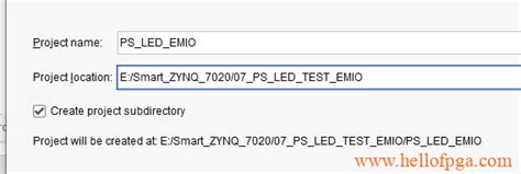 Smart Zynq板 工程七 用zynq的ps点亮连接到pl端的led灯emio 方式 （推荐使用方式） Hello Fpga