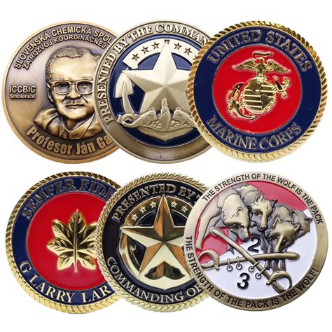 Metal Crafts Custom Logo Coin Collection Blank Sublimation Challenge