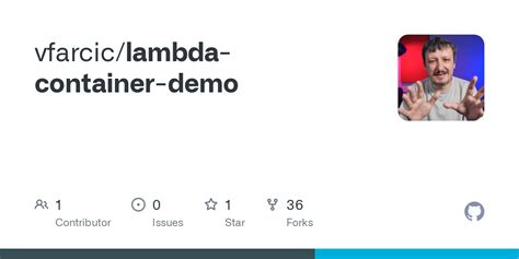 Github Vfarciclambda Container Demo