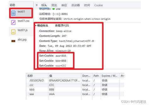 Cookie和session的区别 Csdn博客
