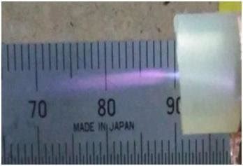 Plasma Torch In Action At Ambient Condition Helium Liters Per Mins Download Scientific