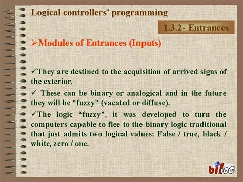 Programmable Automation Programming Of Logical Controllers Logical