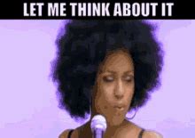 Let Me Think About It S Tenor