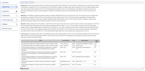 Synthesis Nested Knowledge