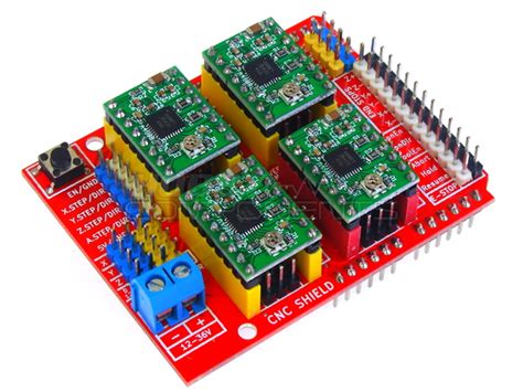 CNC 3 Axis Stepper Motor Shield V3 For Arduino HandsOn Tech