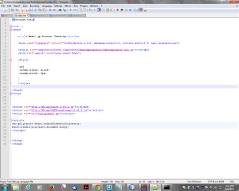 Reactjs How Can One Use A Polymer Component Inside A React Component