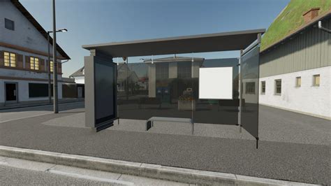 Bus Stop Prefabs V10 Fs22 Mod