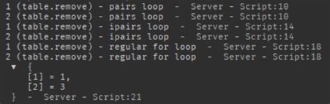 table remove vs table object nil scripting support developer forum roblox