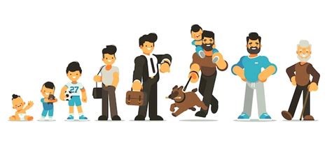 아기 소녀 그림의 평면 단계 무료 벡터