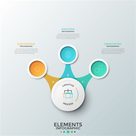 用于业务设计的现代信息图形模板矢量插图素材 高清图片 摄影照片 寻图免费打包下载