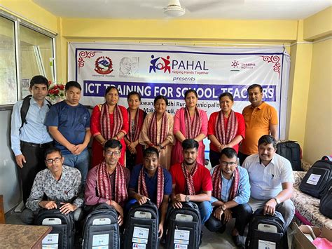 Ict Training For Community School Teachers Pahal Nepal