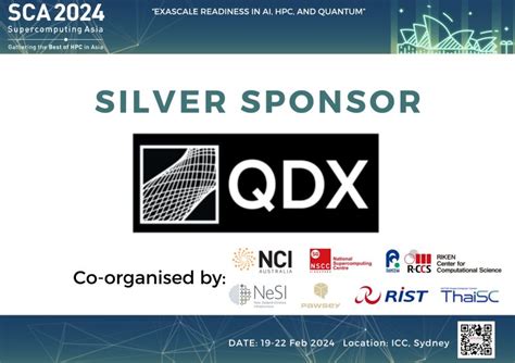 National Computational Infrastructure On Linkedin Computationalchemistry Sca2024