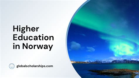 Higher Education In Norway Global Scholarships