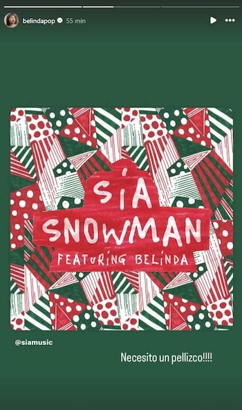 Sia Y Belinda Lanzan ‘snowman A 20 Años De Utopía Infobae