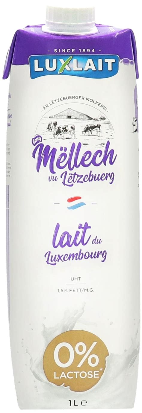 Luxcaddy Uht Milk Lactose Free