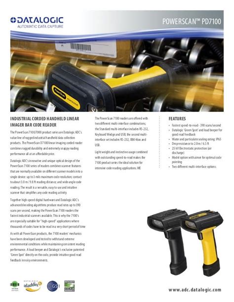 Powerscan Pd7100
