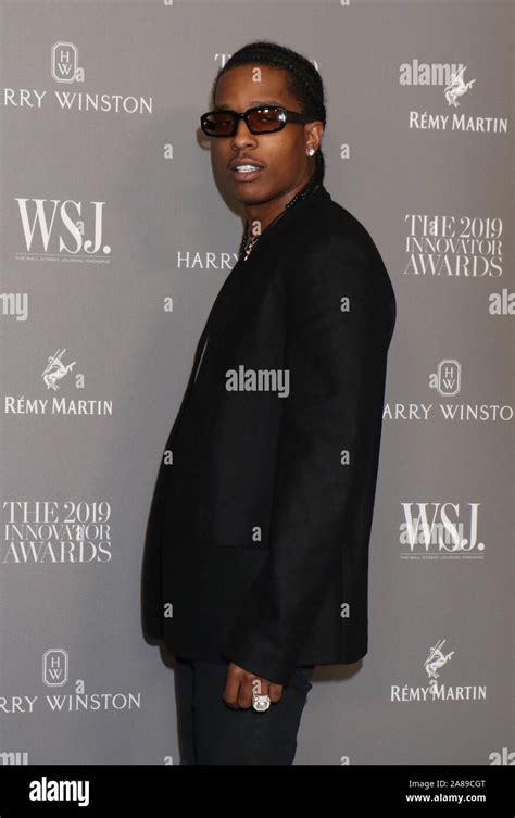 November 06 2019 ASAP Rocky At WSJ Magazine Innovators 2019 Awards At The Museum Of Modern Art