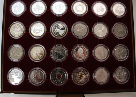 Complete Collections 25 Cent Coin Complete Collection From 1999 To