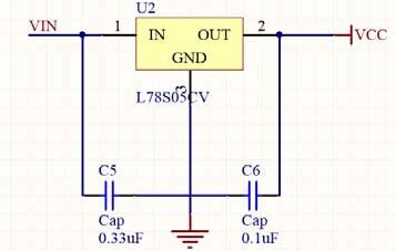 The Circuit For The PSU VIN 9V And VCC 5V But With The Battery The Download Scientific
