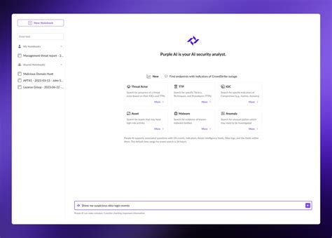 Purple Ai Advanced Ai Cybersecurity Analyst Sentinelone