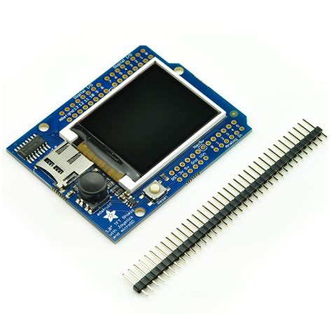 1 8 Color Tft Shield W Microsd And Joystick