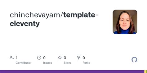 Github Chinchevayamtemplate Eleventy