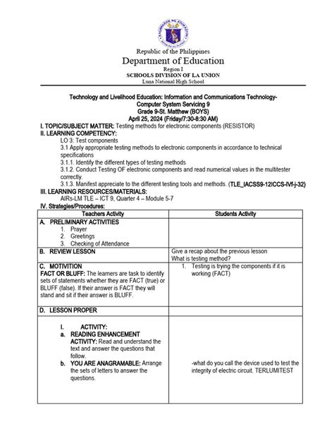 Cot 4 Pdf Resistor Learning