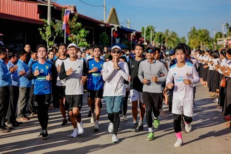 អភិបាលស្រុកបន្ទាយស្រី លោក ឃឹម ហ្វីណង់ សោកស្តាយដែលមិននៅចូលរួមរត់ជាមួយsai