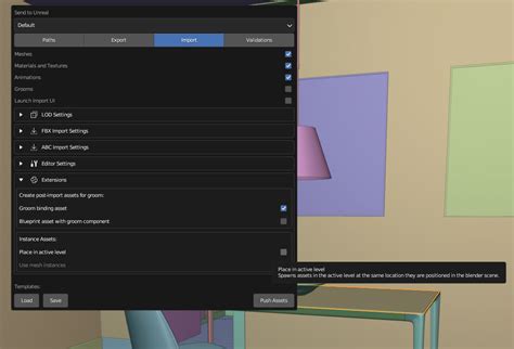 Send To Unreal Place In Active Level Option Breaks Materials · Issue