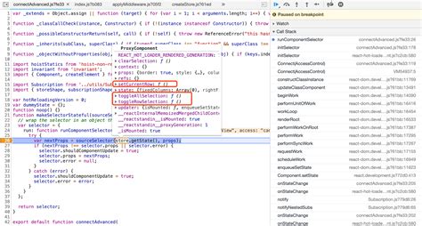 Bug Report It Will Crash When Table Column Is Rendering Redux