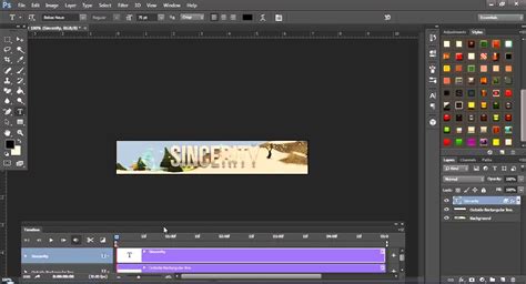 Adobe Photoshop Cs6 Animated Fading Texts Youtube