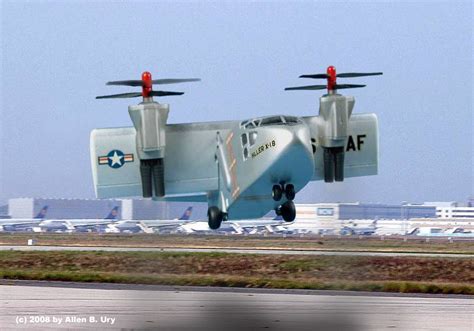 Hiller X 18 Tilt Wing Vtol 1959 By Comet
