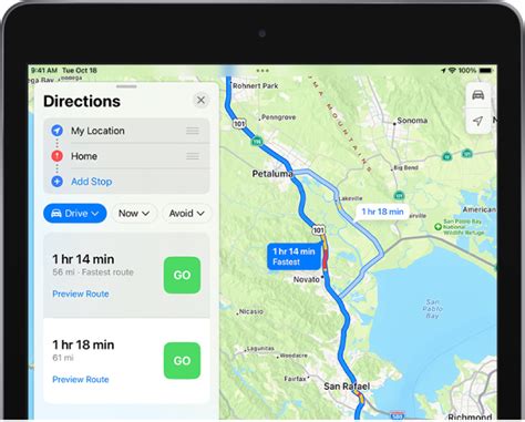 Use Siri Maps And The Maps Widget To Get Directions On Ipad Apple Support