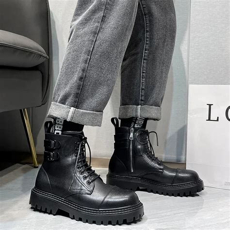 High Top Boots Fashion Versatile High Top Men Shoes From 32 98