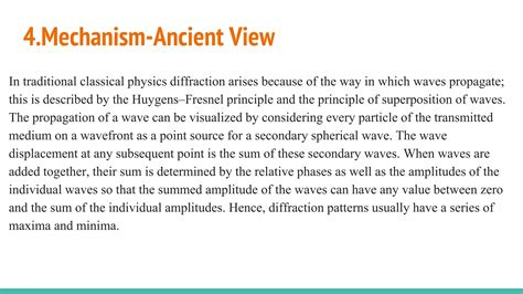 Diffraction Fraunhofer Diffraction Pptx