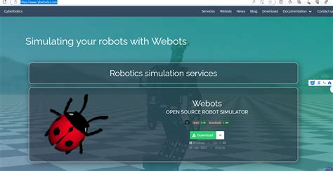 Webots的安装和体验webots软件 Csdn博客