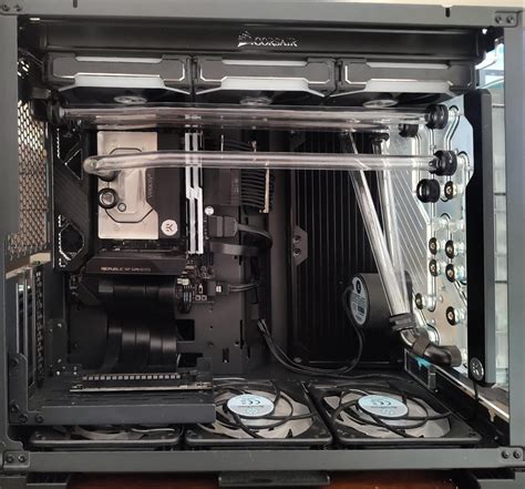 Reconstruction In Progress Lian Li 011d Mini With Cooling Loop R