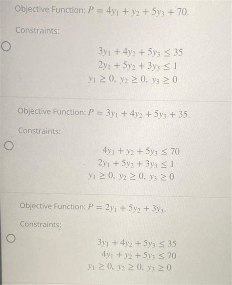 Solved Question Which Of The Following Correctly Transposes