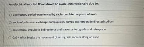 Solved Temporal Summation Can Lead To Action Potentials And