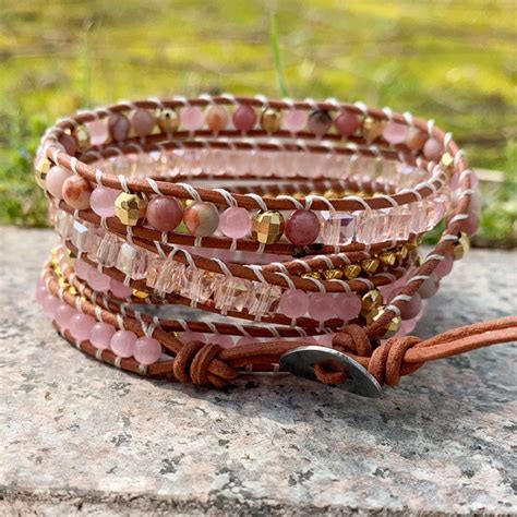 Bohemian Natural Stone Woven Bracelet
