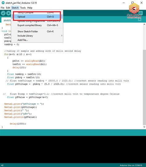 สอนใช้งาน Arduino เซ็นเซอร์วัดค่า Ph ของน้ำ E 201 C Ph Sensor Arduino Analog Ph Meter ขาย