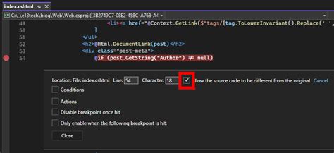E13 Tech How To Debug Statiq Razor Pages