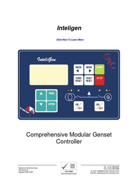 controller specification pdf mains electricity power supply